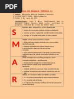 Formato de Metas Smart | PDF