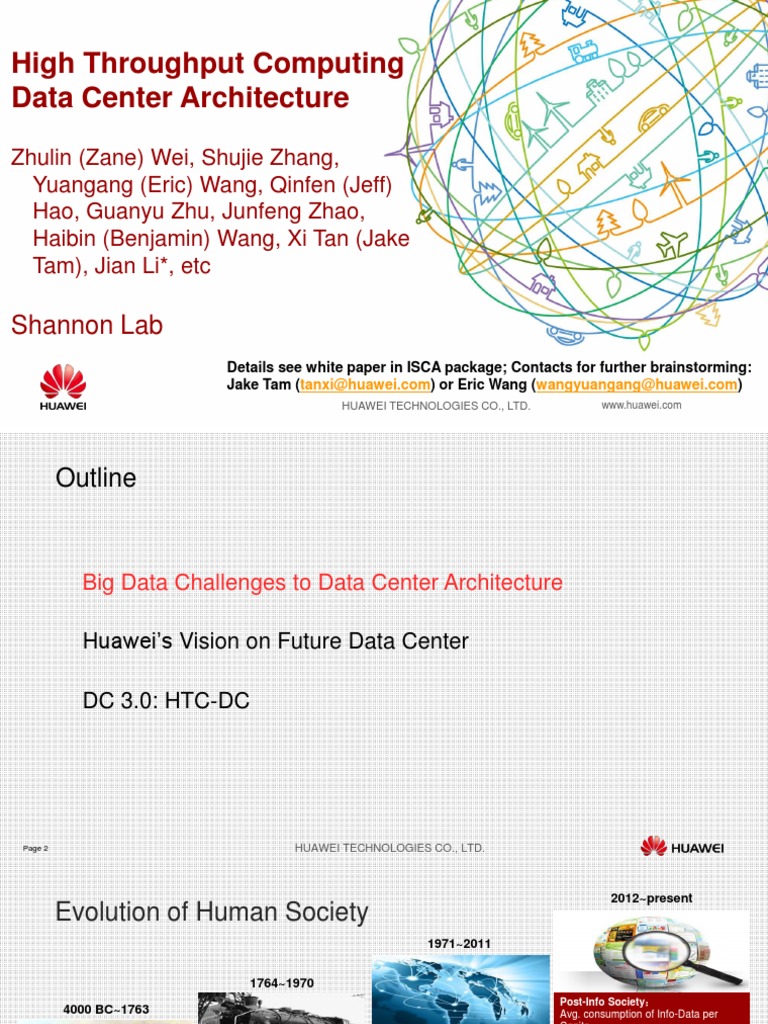 High Throughput Computing Data Center Architecture | PDF | Scalability ...