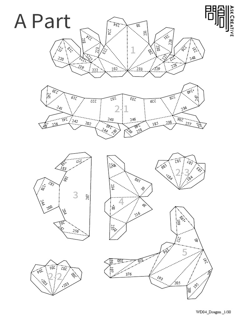 Papercraft Créatif avec Ask Studio | PDF