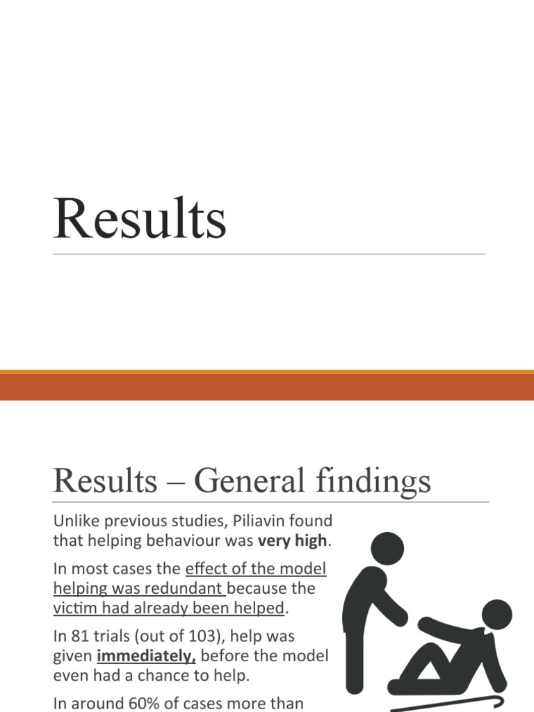 Piliavin Et Al. Results | PDF | Psychology | Human Nature