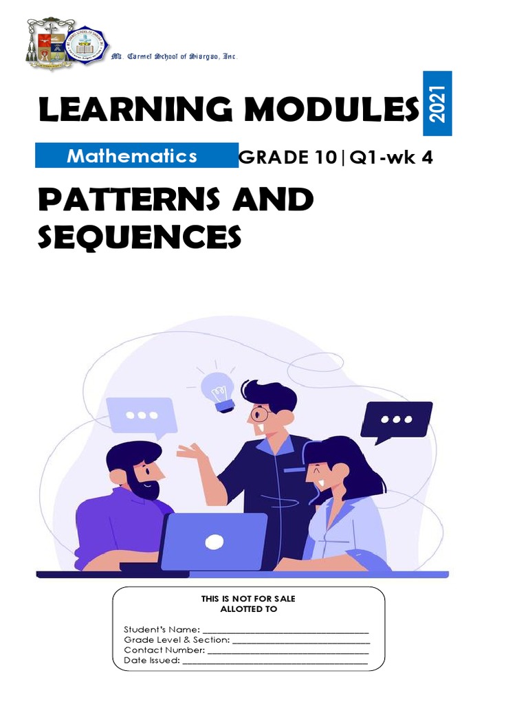 Math 10 Q1 Week 4 | PDF | Sequence | Mathematical Concepts