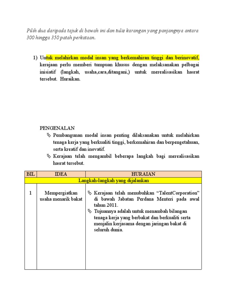 Modal - Insan Pengajian Am | PDF