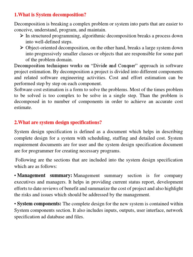 Decomposing Complex Systems: A Guide to Breaking Down Problems and ...