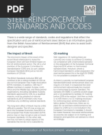BS 4449 2005 - Steel For The Reinforcement of Concrete | PDF