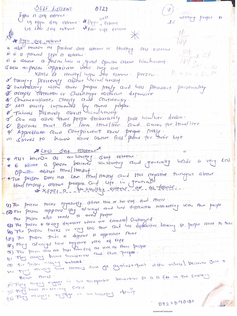 Life Skills Notes | PDF