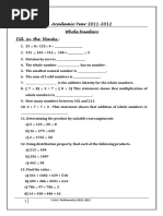 International Indian School, Riyadh SA1 Worksheet 2015-2016 Class: VI ...