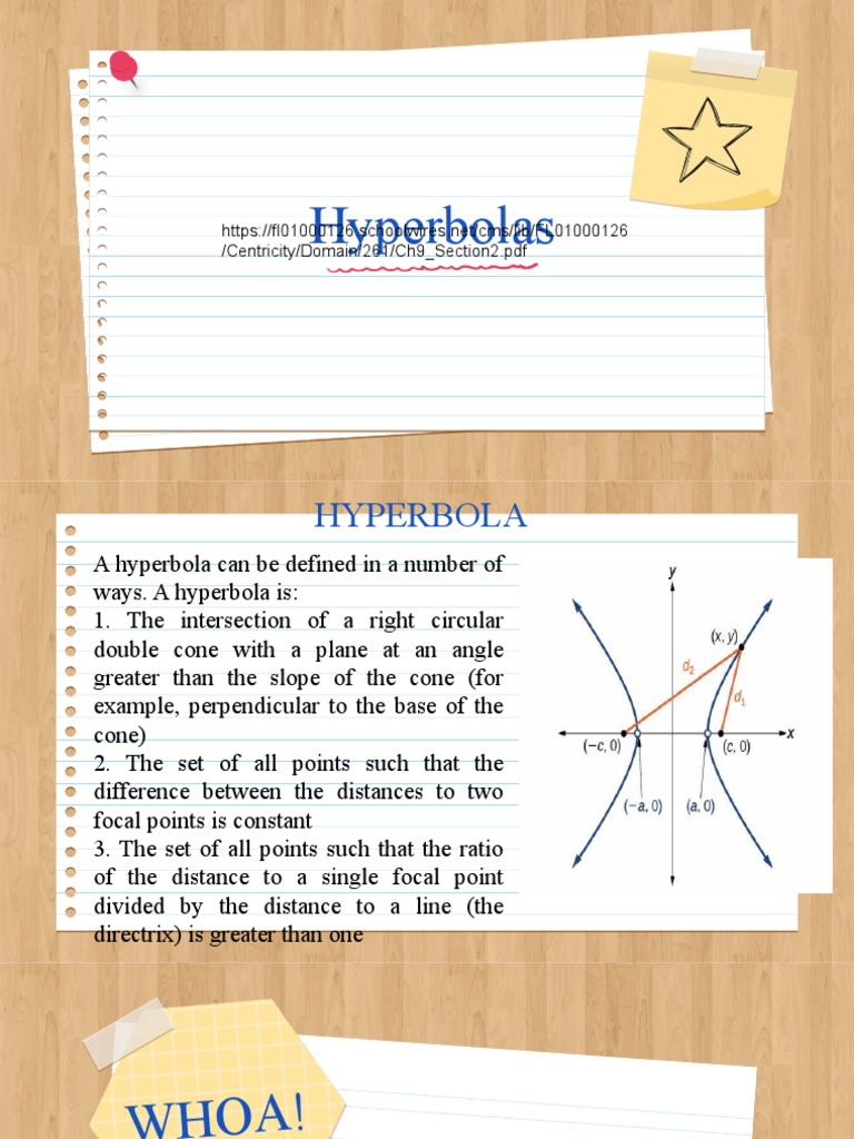 Pre - Calculus Hyperbola | PDF | Differential Geometry | Geometric Shapes