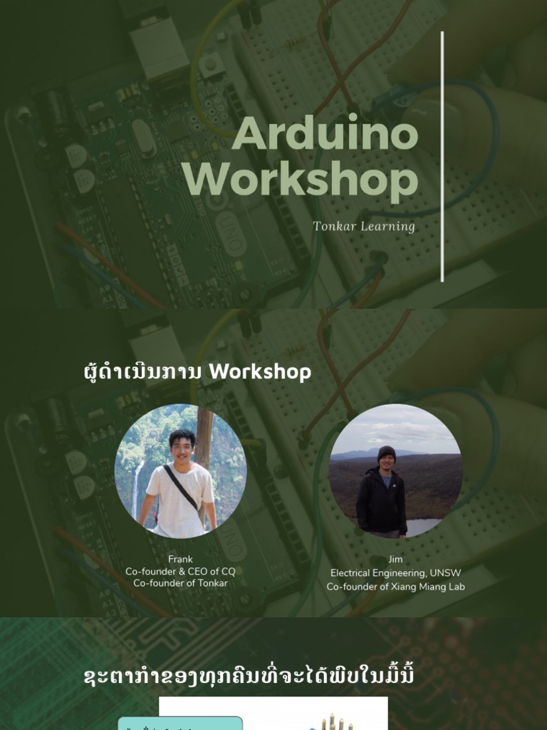 Arduino Workshop | PDF | Arduino | Computer Engineering