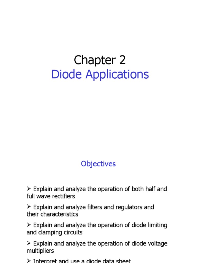 Diode | PDF | Rectifier | Diode