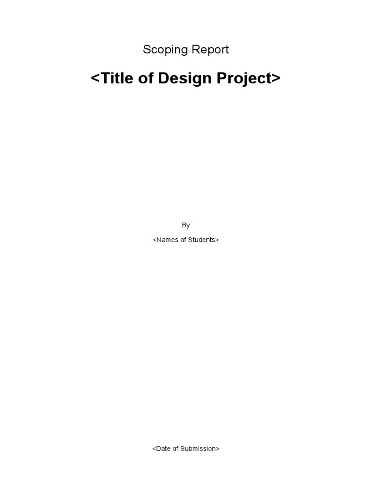 Scoping Report | PDF | Waste | Environmental Impact Assessment