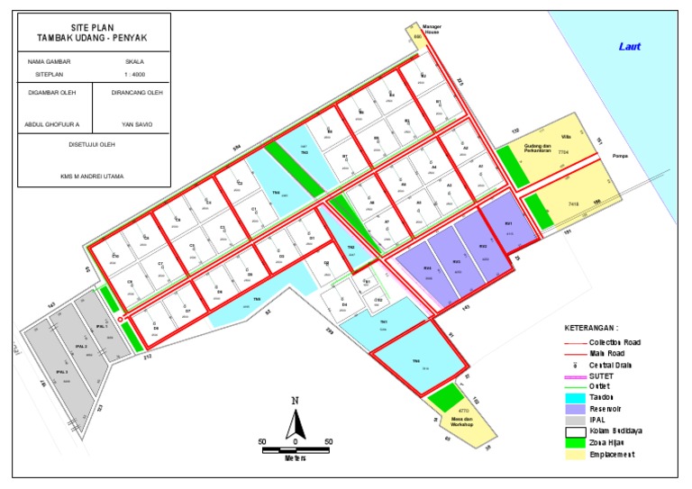 Siteplan Tambak Penyak Final Edit | PDF