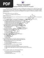 Personal Development: Quarter 2 - Module 2 | PDF | Leadership | Leadership