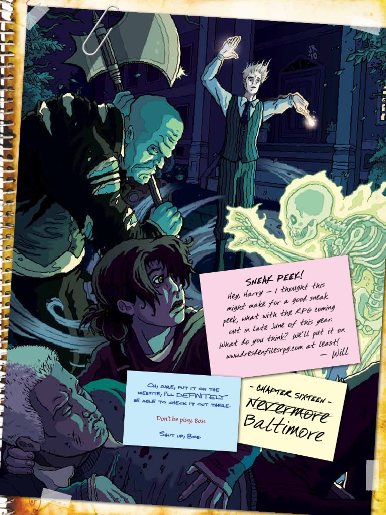Dresden Files RPG Preview Nevermore | PDF | Baltimore