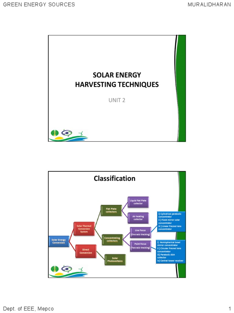 Unit 2 - Solar Collectors | PDF | Solar Energy | Heat Transfer