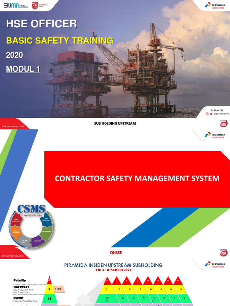 HSE Officer Modul 2 - CSMS | PDF