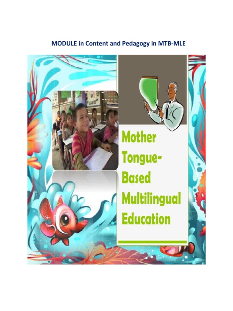 Module in MTB Mle | PDF | Second Language | Linguistics