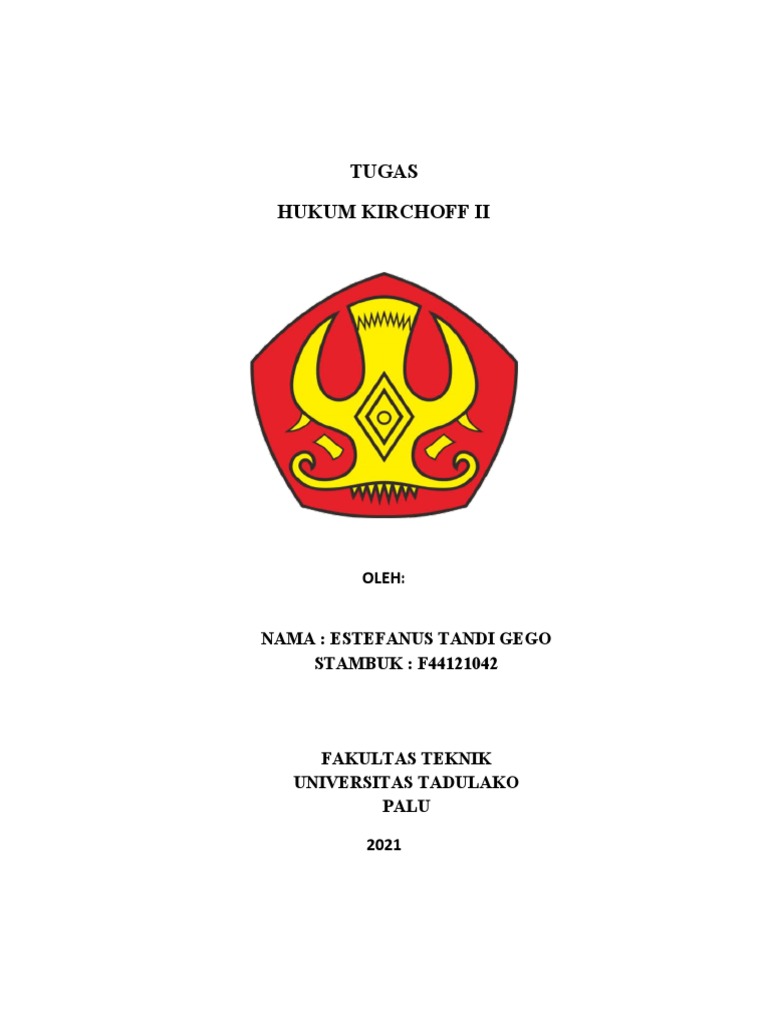 Estefanus - Tugas Dasar Elektro | PDF