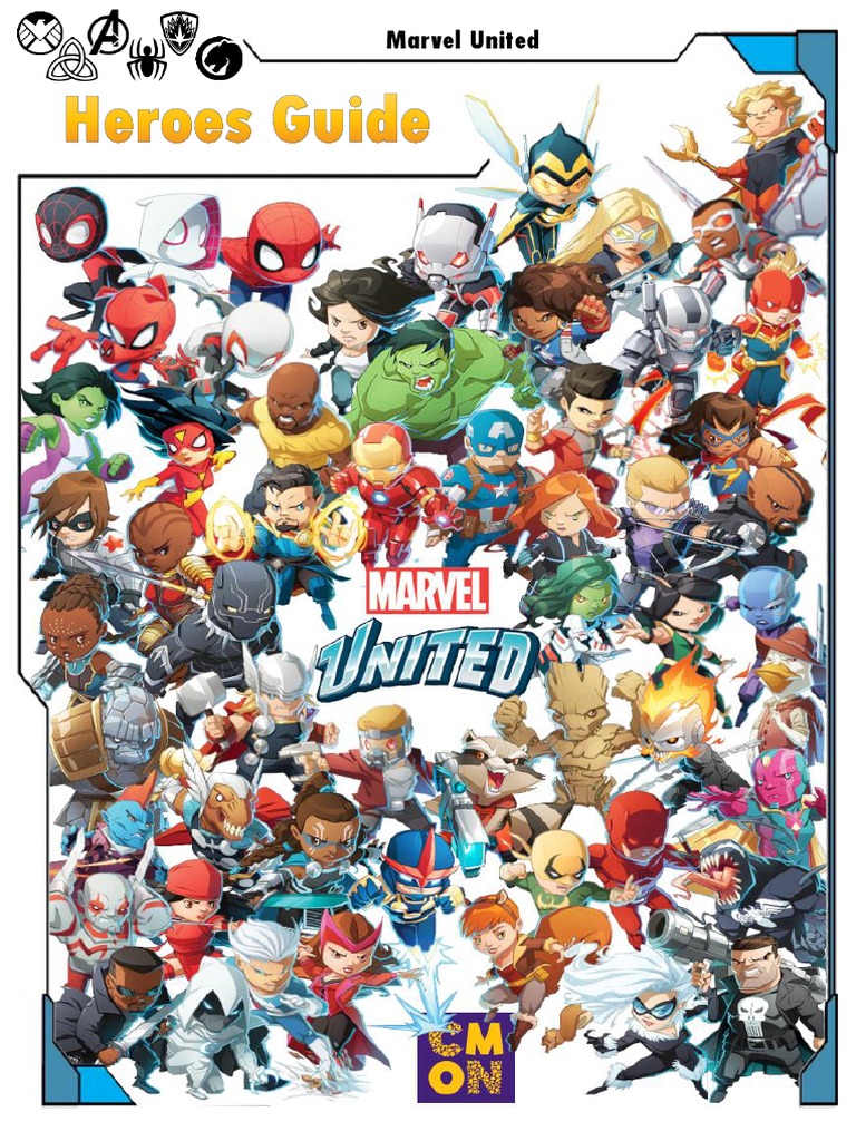 Marvel United Heroes v2.1 | PDF | Marvel Entertainment | Marvel Comics ...