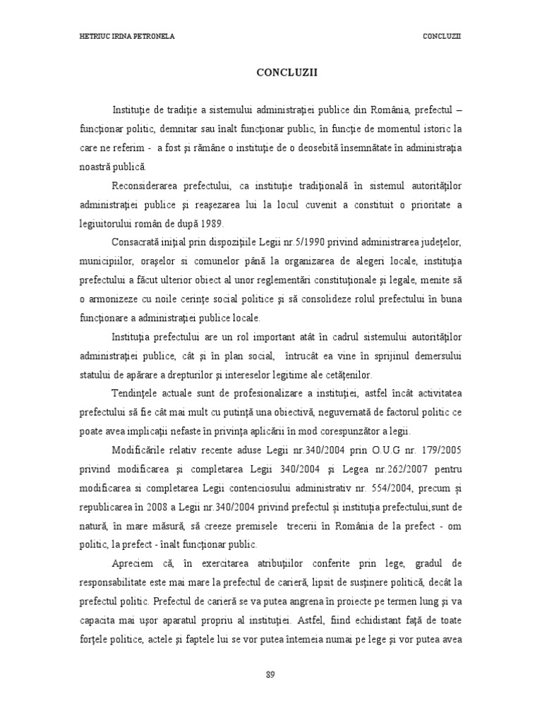 CONCLUZII | PDF