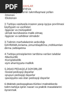 Tərcümeyi Hal | PDF