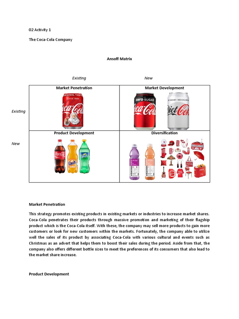 02 Activity 1 - Stategic - Business - Analysis | PDF | The Coca Cola ...