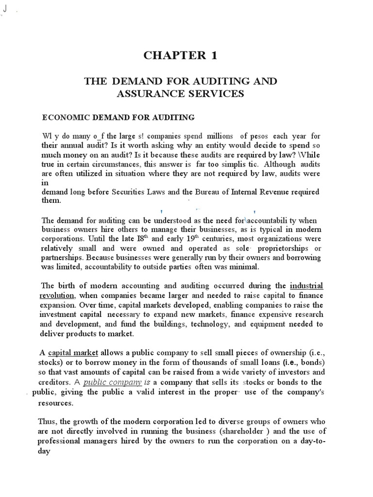 Auditing 2020 21 Cabrera 1 5 | PDF | Audit | Financial Audit