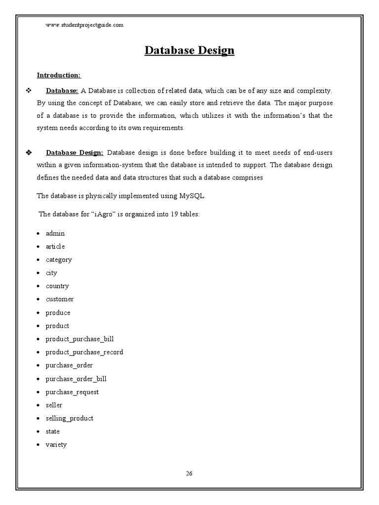11 Database Design | PDF | Databases | Business
