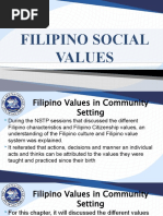 NSTP Core Values Values Formation | PDF | Politics | Social Science