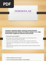 Endokrin - Sistem - Hormonlarin - Genel - Ozellikleri - Hipofiz - Bezi - Ozet - Raunt | PDF