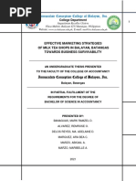 Milk Tea Survey Questionnaire | PDF | Tea | Milk