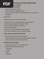 P - 5 Mathematics Mid-Term I Examination | PDF | Mathematics