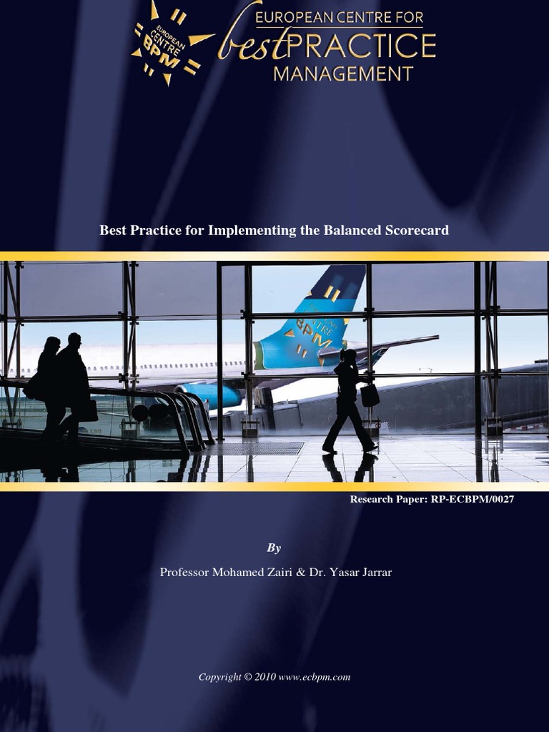 Best Practice For Implementing The Balanced Scorecard | PDF | Strategic ...