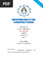 EPP5 - ICT-ENTREP - Q1 - WEEK2 - Module2 (9pages) | PDF