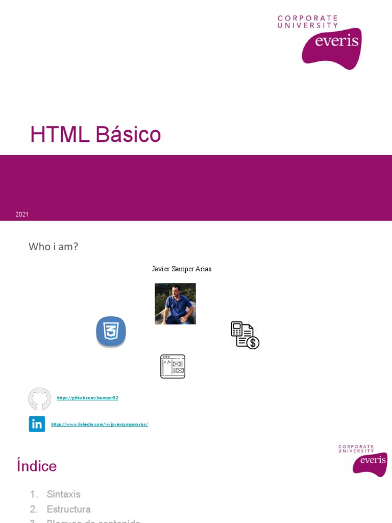 Curso HTML+Css+Sass+Accesibilidad+Javascript | PDF | Red mundial ...