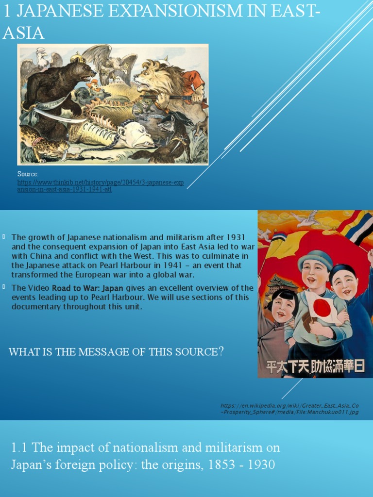 Japanese Expansionism 1931-1941 | PDF | Empire Of Japan | Japan