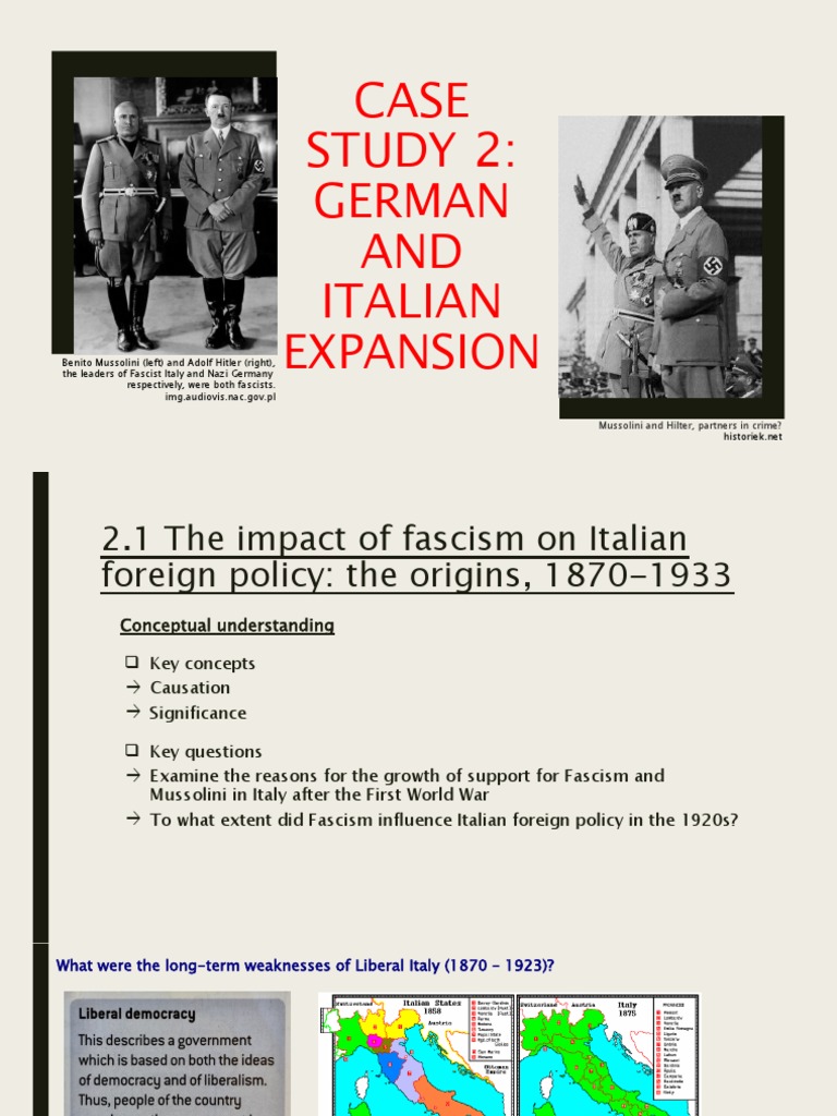 German and Italian Expansionism in WWII | PDF | Fascism | World War I