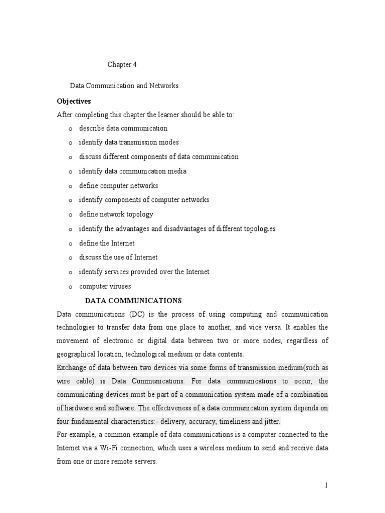 Chapter 4 Ict Download Free Pdf Computer Network Network Topology