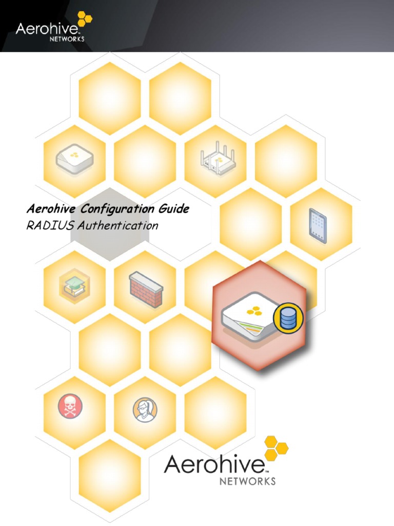 Aerohive Configuration Guide RADIUS Authentication 330068 03 | PDF ...