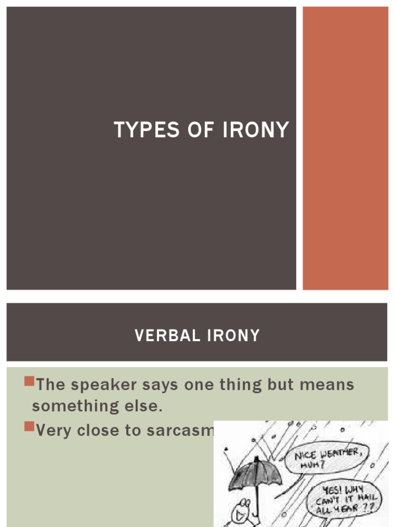 Understanding Irony for Students | PDF | Poetry | Young Adult