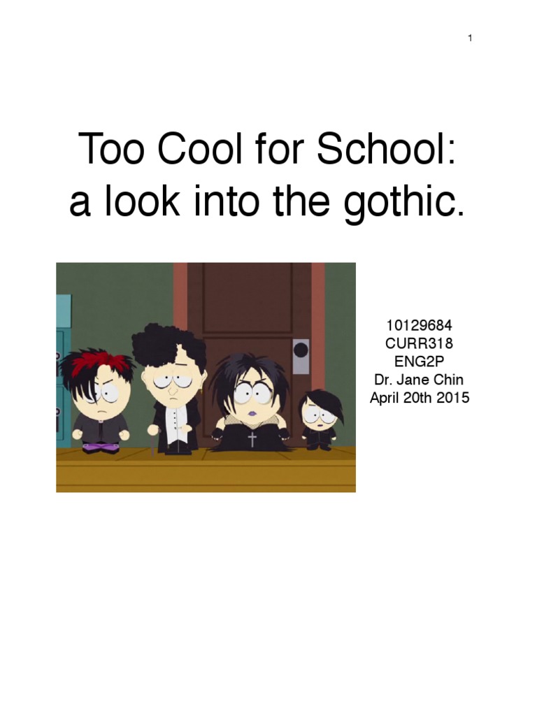 Gothic Unit Plan English | PDF | Reading Comprehension | Gothic Fiction