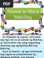 Buod NG Maria Makiling | PDF