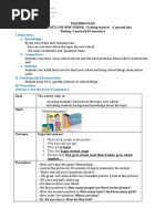 Past Continuous Lesson Plan | PDF | Grammatical Tense | Lesson Plan