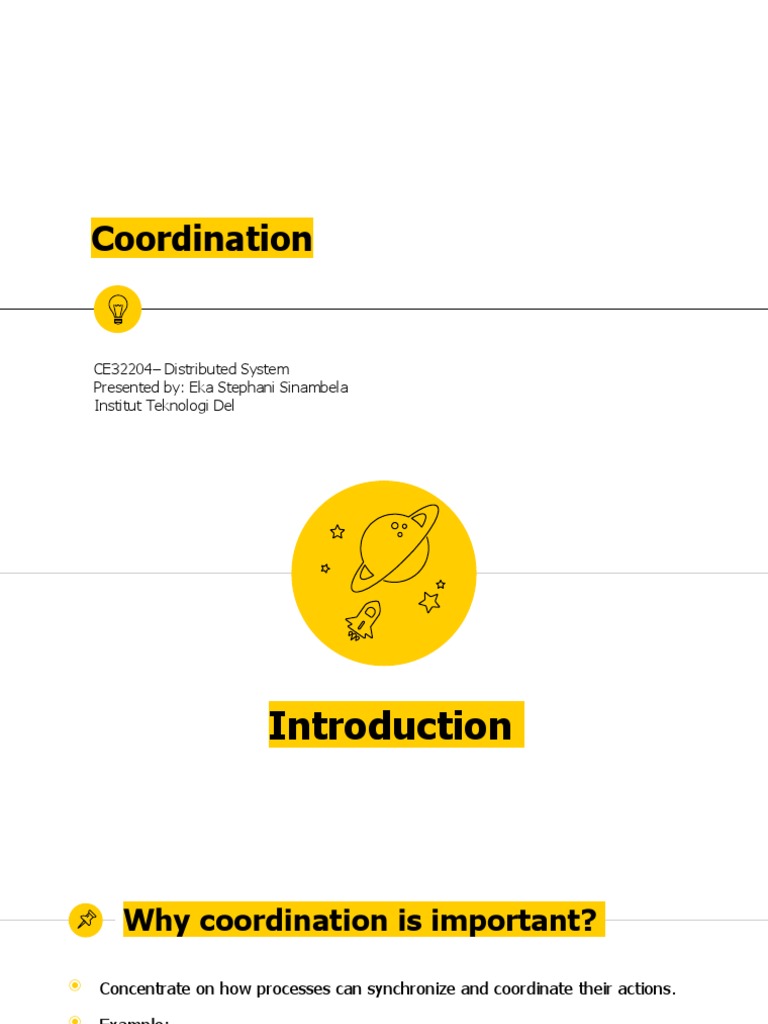 Coordination | PDF | Distributed Computing | Synchronization