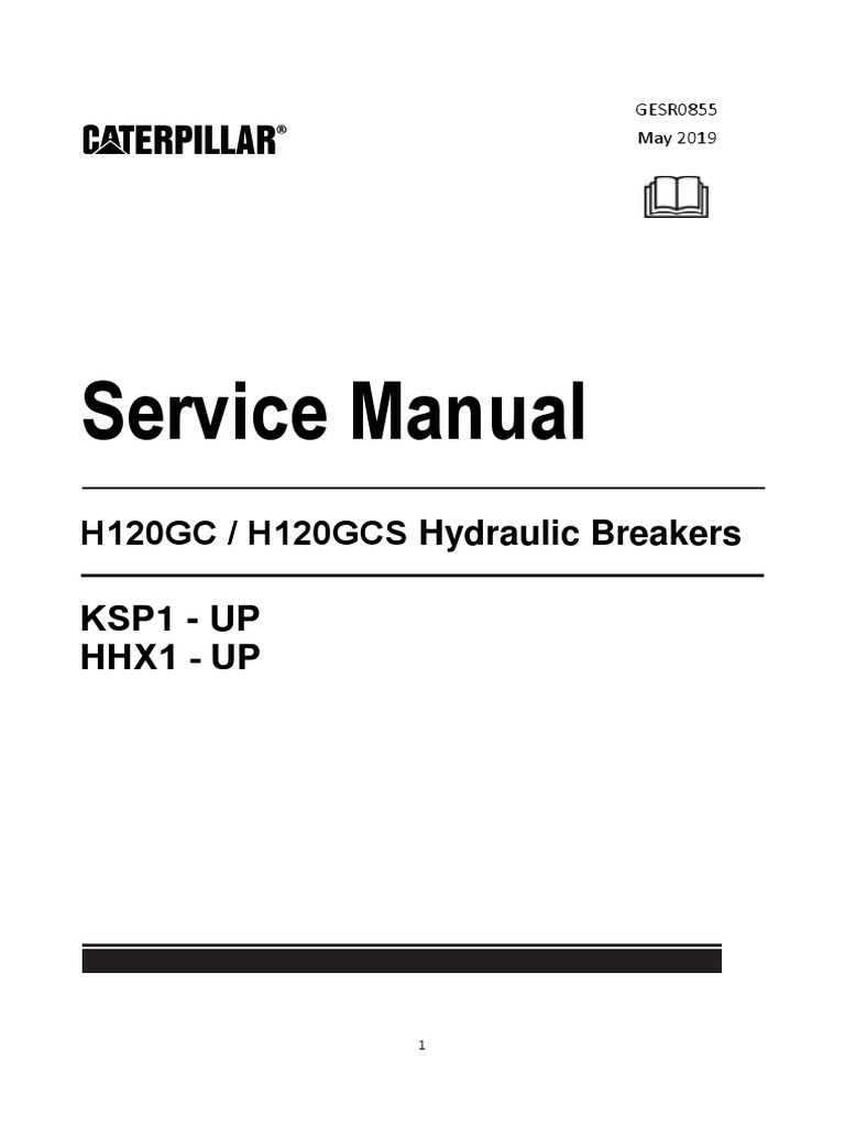 H120GC Hydraulic Breaker Service Manual | PDF | Piston | Mechanical ...