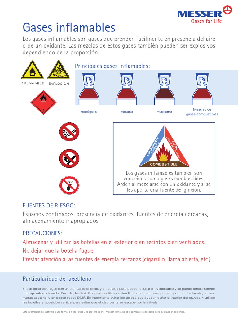 Gases Inflamables | PDF