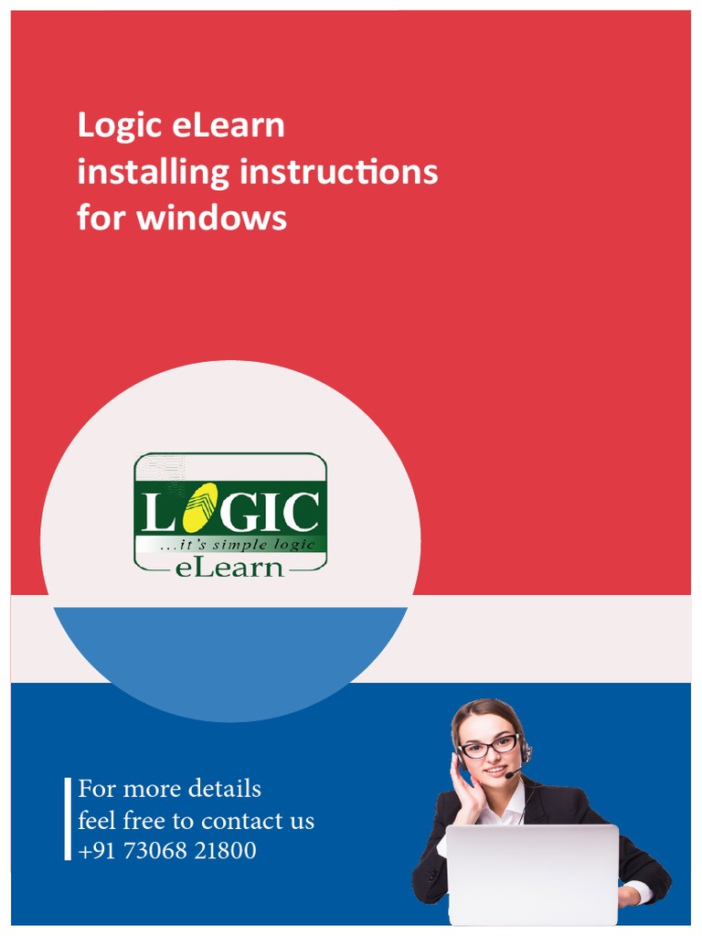 Logic eLearn Windows Installation Guide | PDF | Microsoft Windows ...
