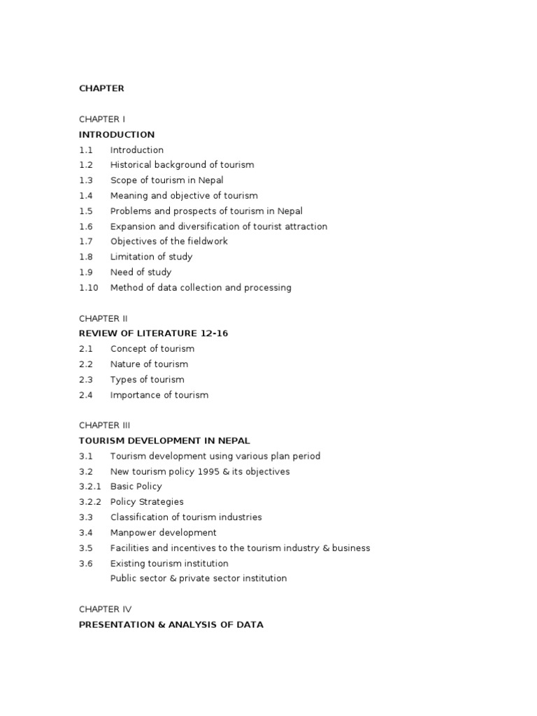 Prospects of Tourism Industry in Nepal | PDF | Nepal | Economic Development