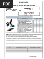 CHeck List Pulidora | PDF