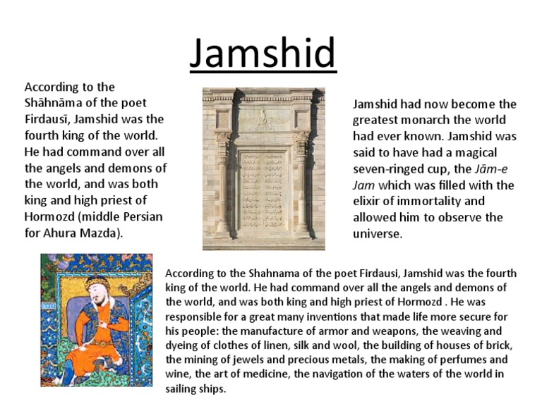 Jamshid: The Legendary Fourth King | PDF | History