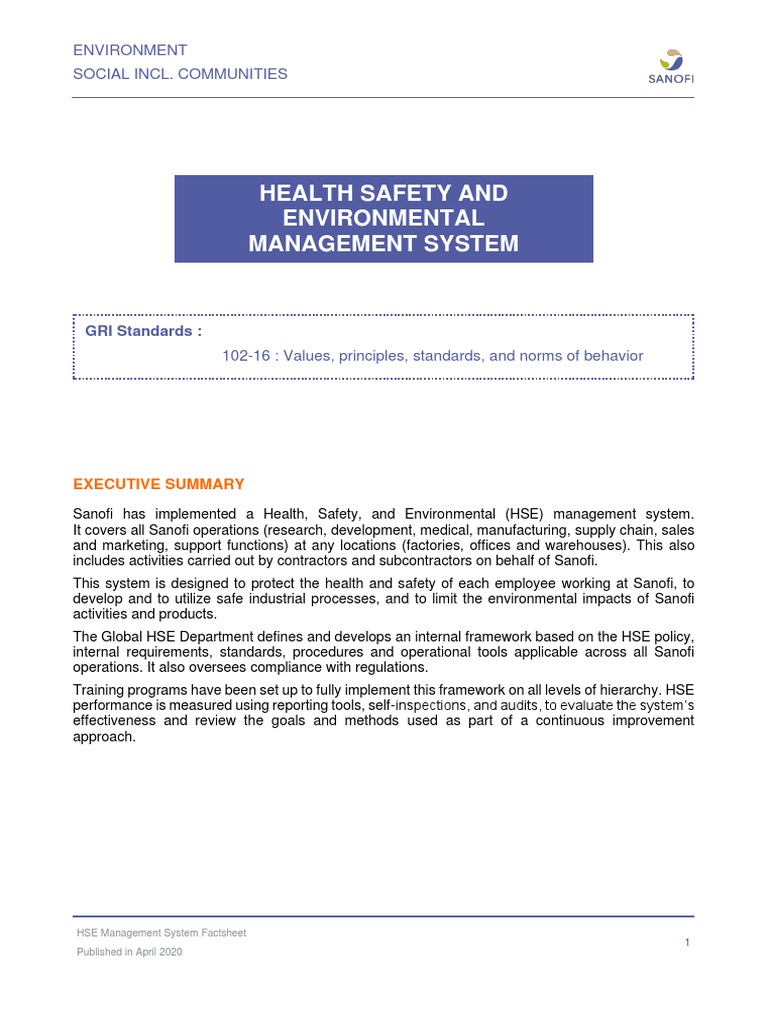 Hse Management System | PDF | Risk | Competence (Human Resources)